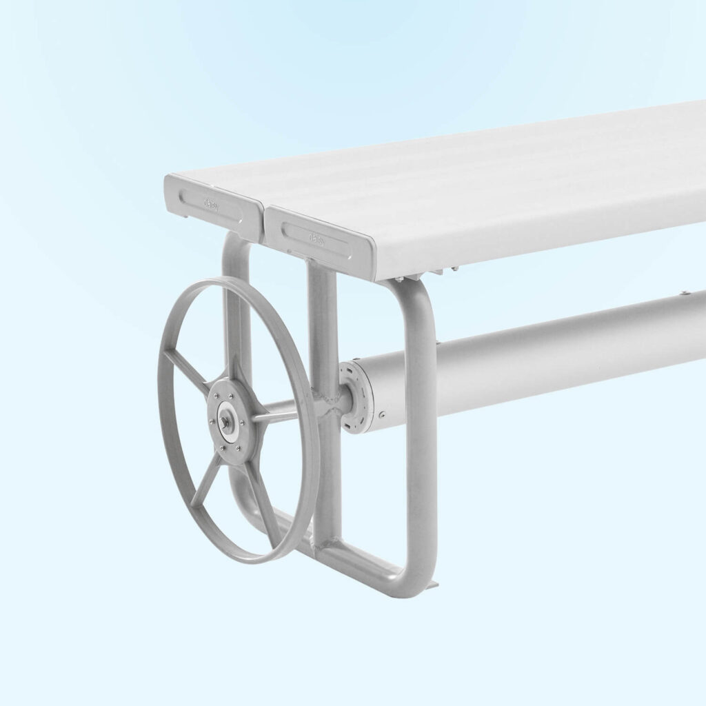 Daisy Stationary Under Bench Roller | Swimart your local pool shop