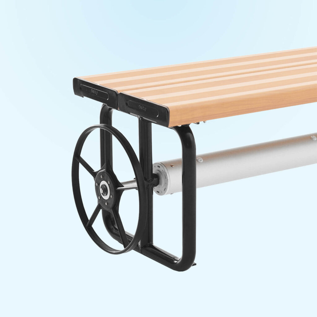 Daisy Stationary Under Bench Roller | Swimart your local pool shop